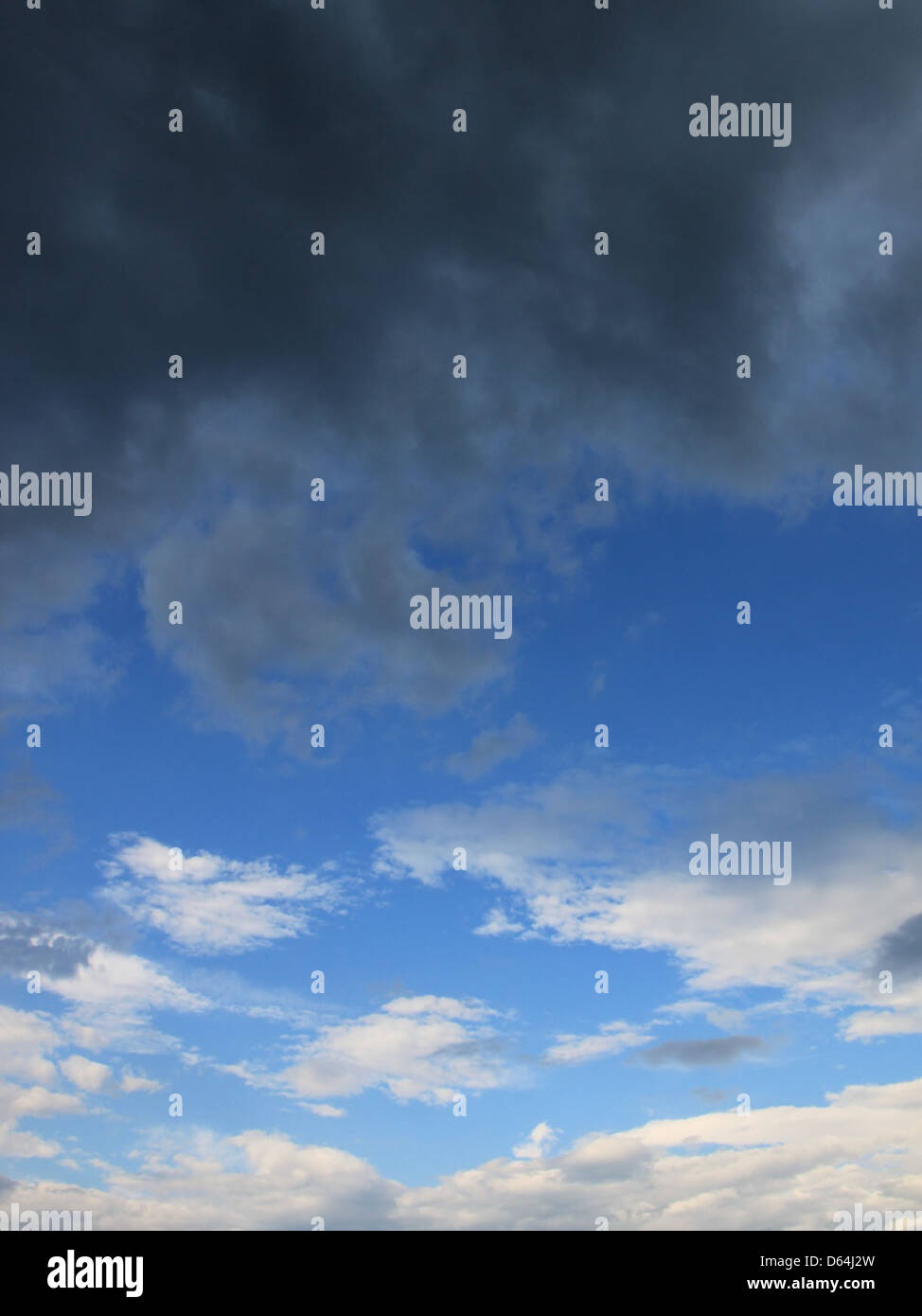 Vivid-Dark-Blue-Skyes-and-Clouds 45754 Stock Photo - Alamy