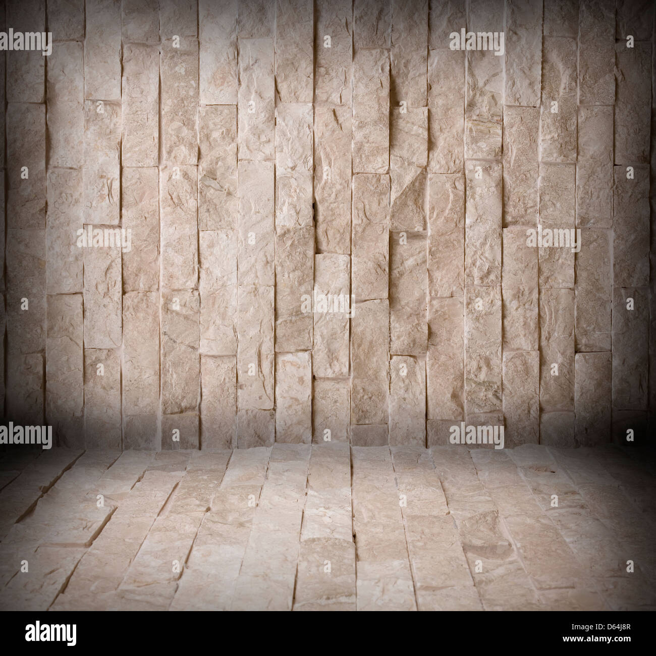 Stone room background Stock Photo - Alamy