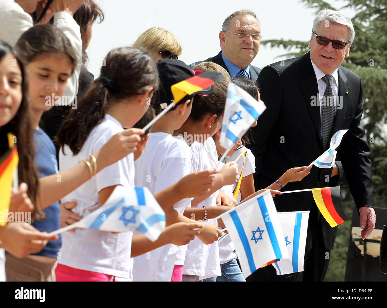 Several israel flags hi-res stock photography and images - Alamy