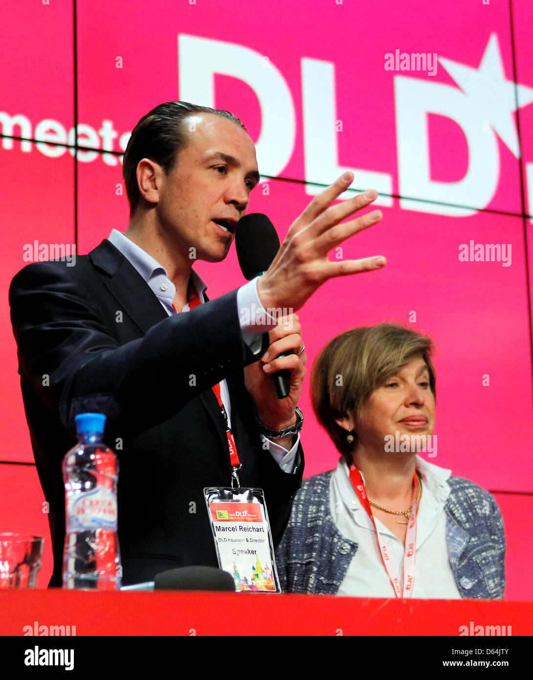Marcel Reichart, Managing Director and Co-Founder of DLD and Steffi ...