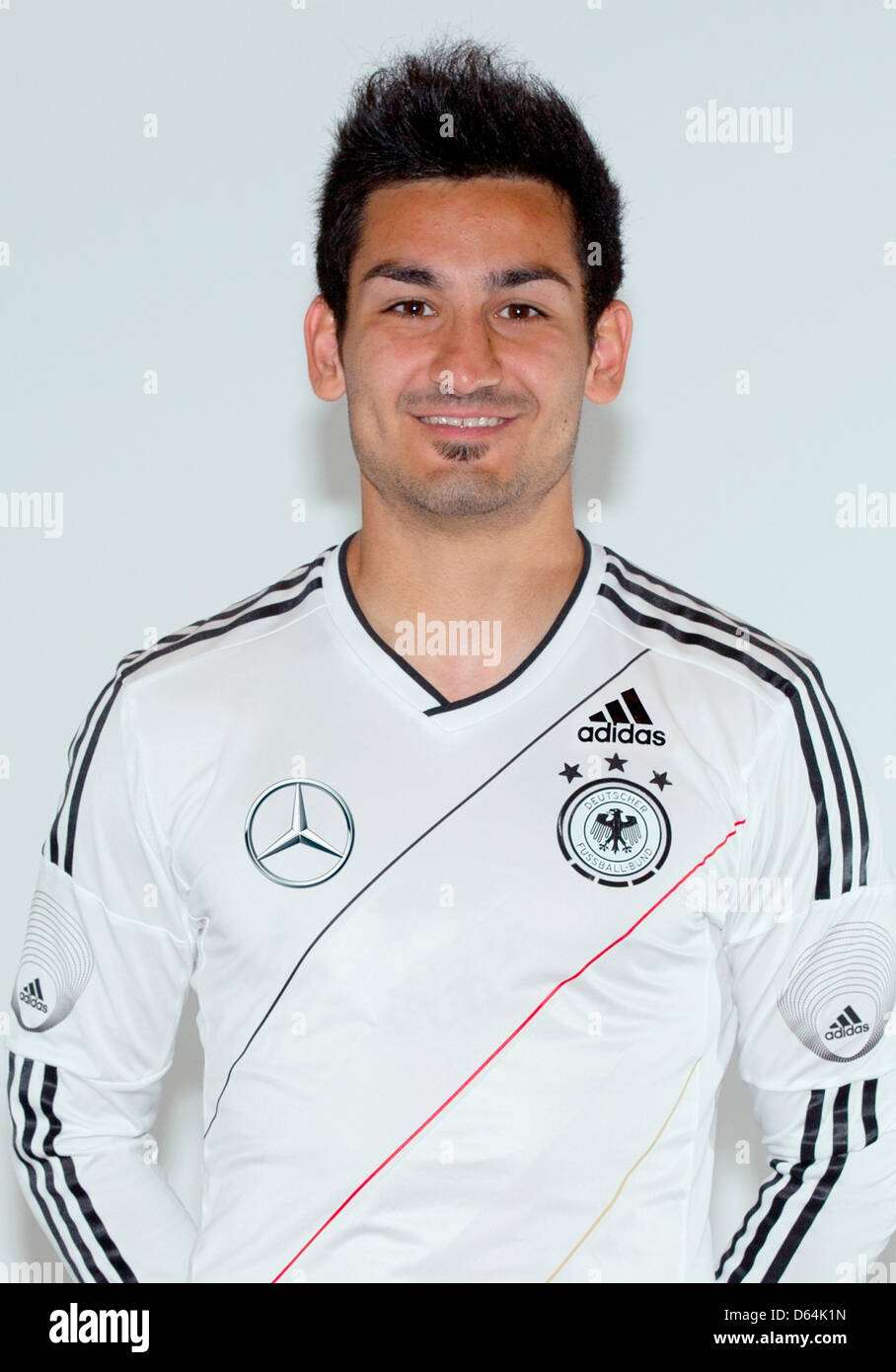 Germany's Ilkay Gundogan is pictured during an official portrait ...