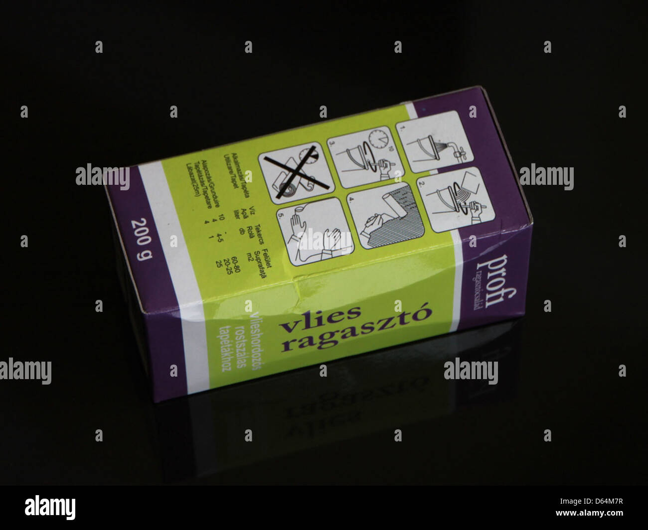 This image showcases methyl cellulose-based wallpaper adhesive, which ...