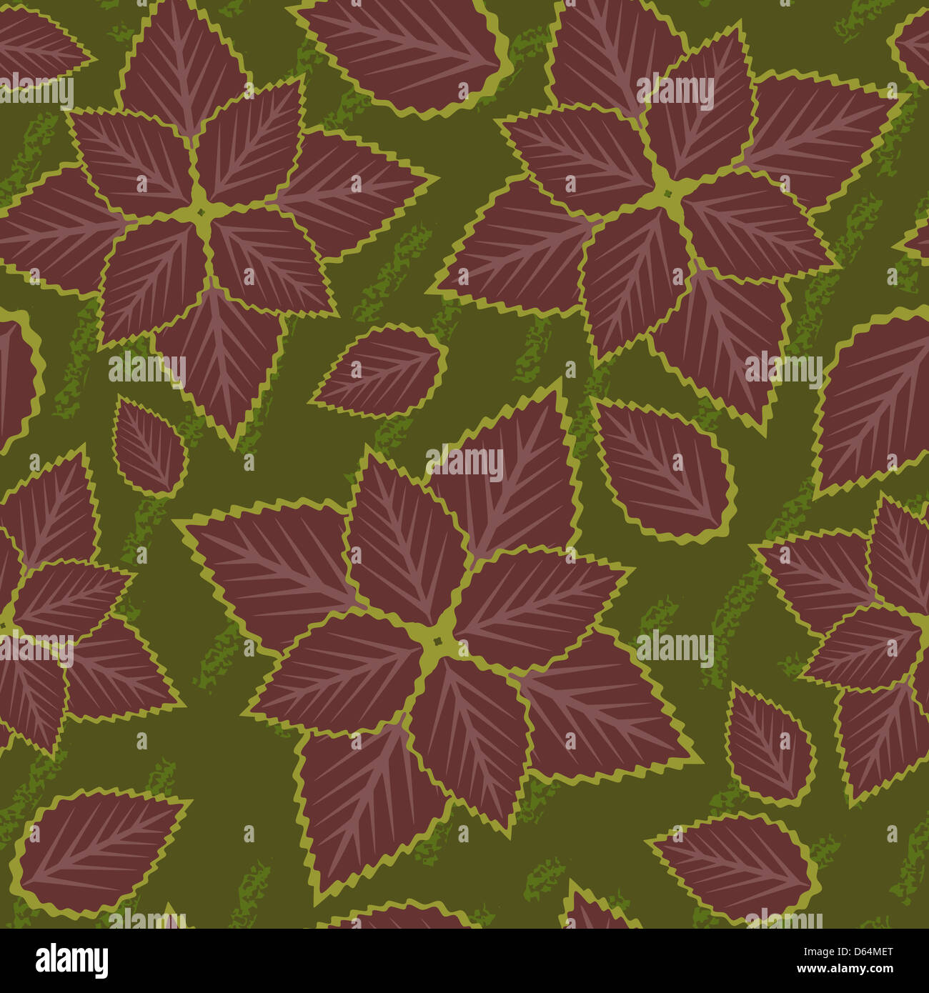 Seamless leaf texture hi-res stock photography and images - Alamy