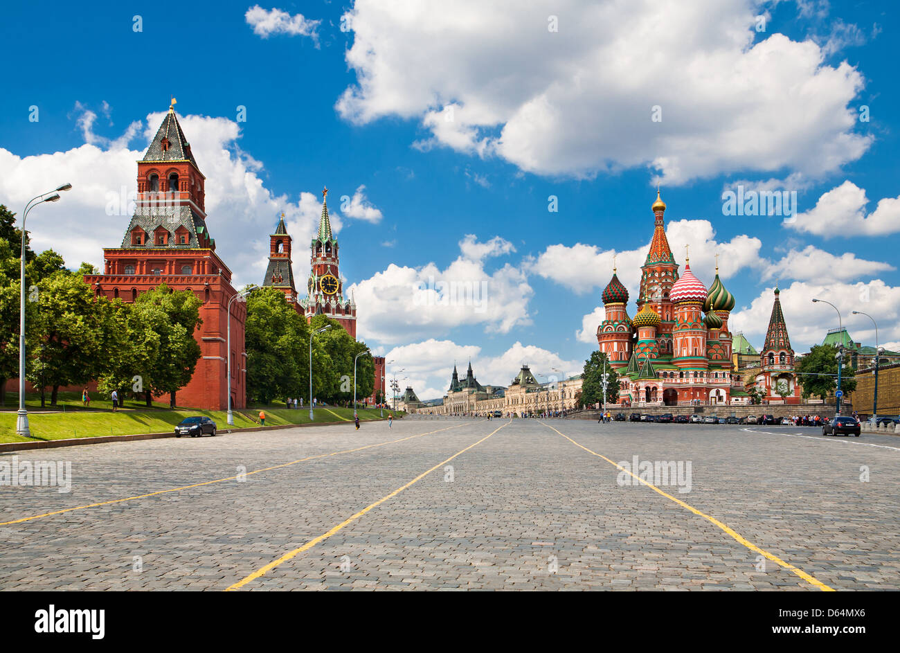 Red square, Moscow, Russia Stock Photo - Alamy