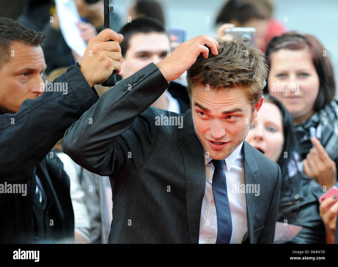 British actor Robert Pattinson arrives for the premiere of his film ...