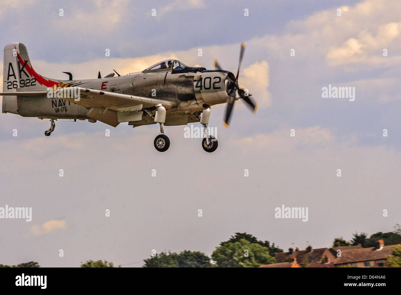 Douglas ad4 skyraider hi-res stock photography and images - Alamy