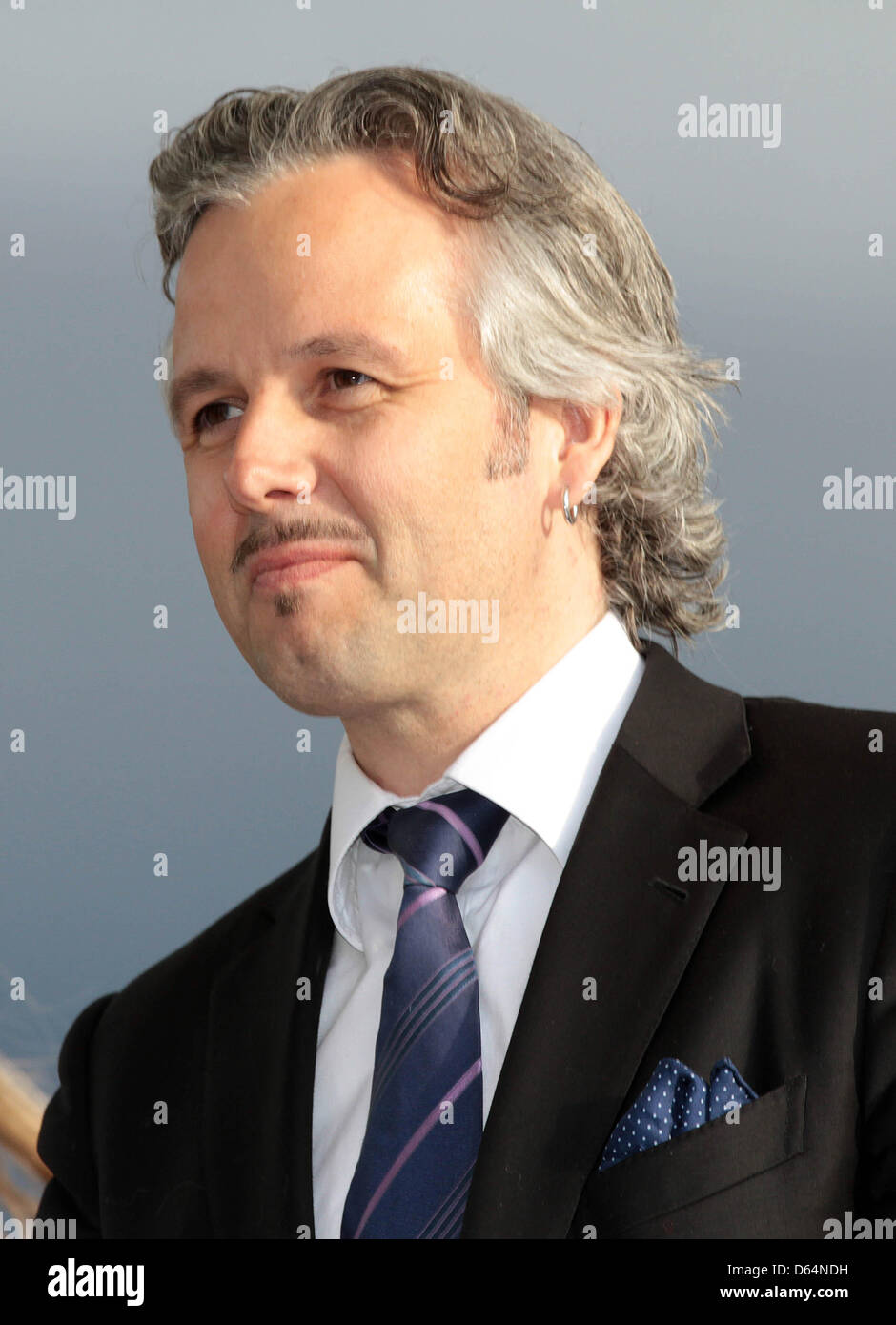 Ari Behn attends the open air concert on the roof of Oslo s Opera House ...