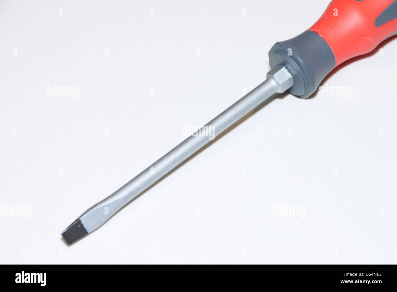 A professional flat-head screwdriver designed for precision and ...