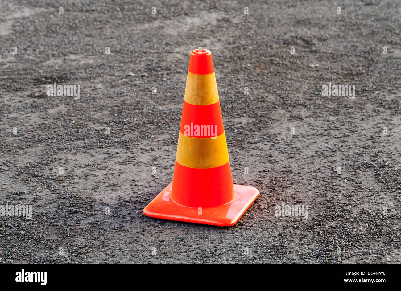Yellow traffic cone hi-res stock photography and images - Alamy