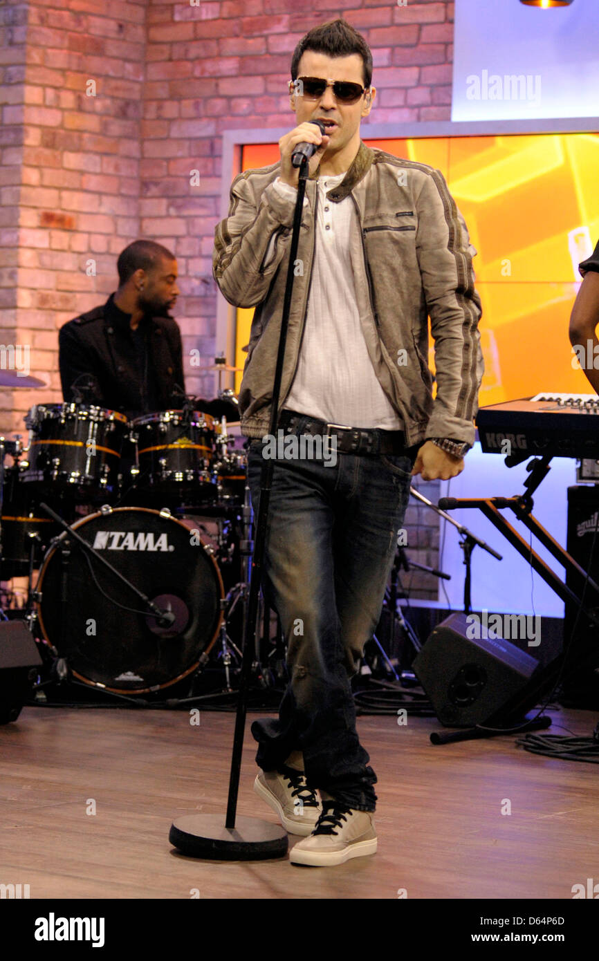 Jordan Knight appearing on CTV's 'The Marilyn Denis Show', promoting ...