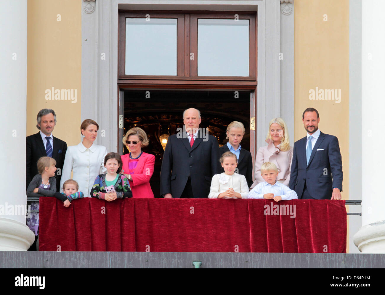 Prince Haakon and Princess Mette Marit and Princess Ingrid Alexandra ...