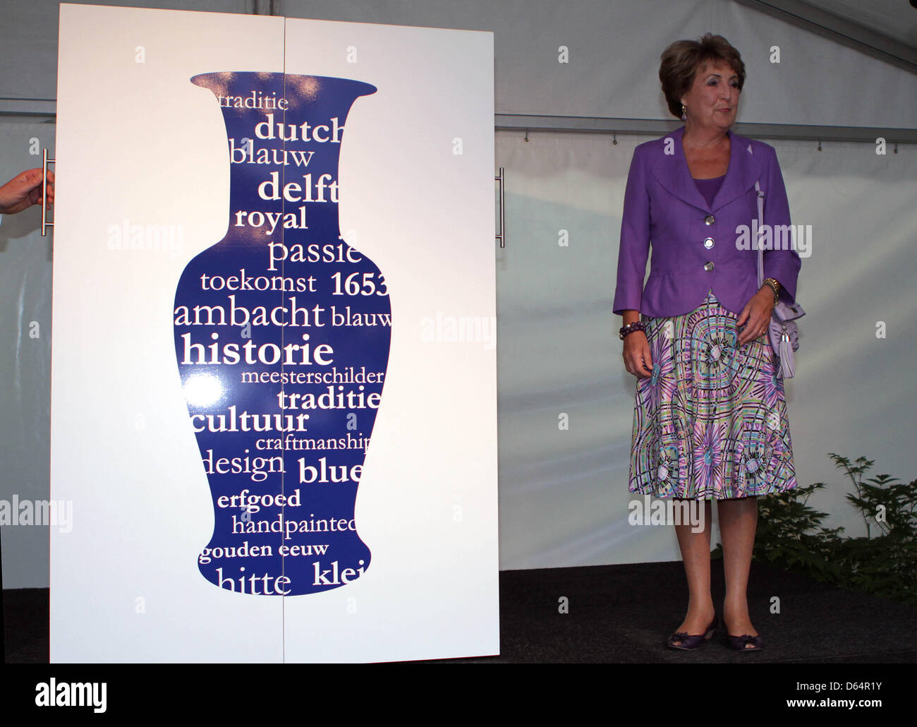 Dutch Princess Margriet HRH Princess Margriet opens the Royal Delft ...