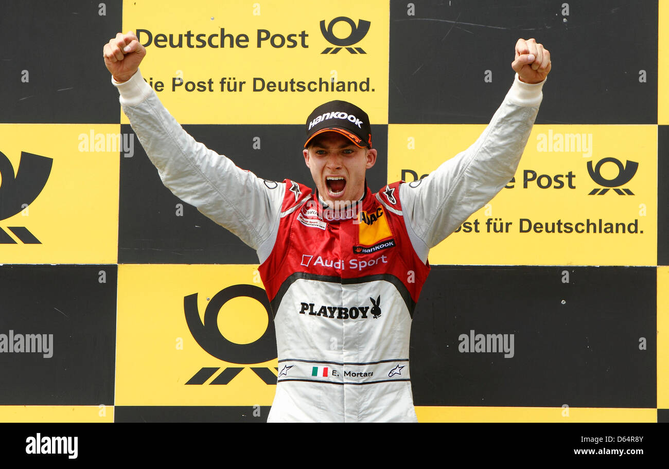 HANDOUT - A handout file dated 03 June 2012 shows Italian Audi pilot ...