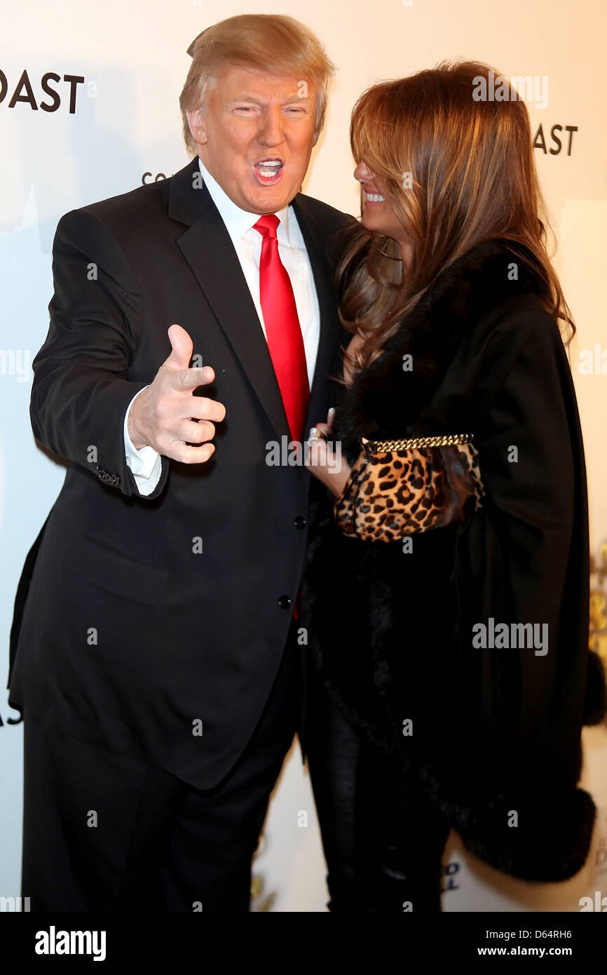 Donald Trump and Melania Trump Comedy Central presents 'Roast of Donald ...