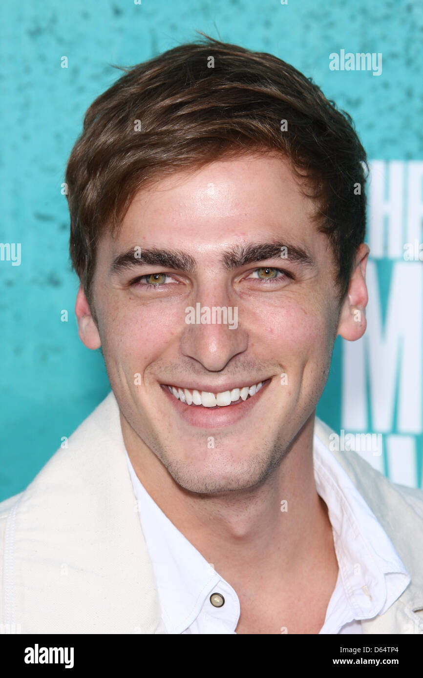 US actor Kendall Schmidt arrives on the red carpet of the 2012 MTV ...