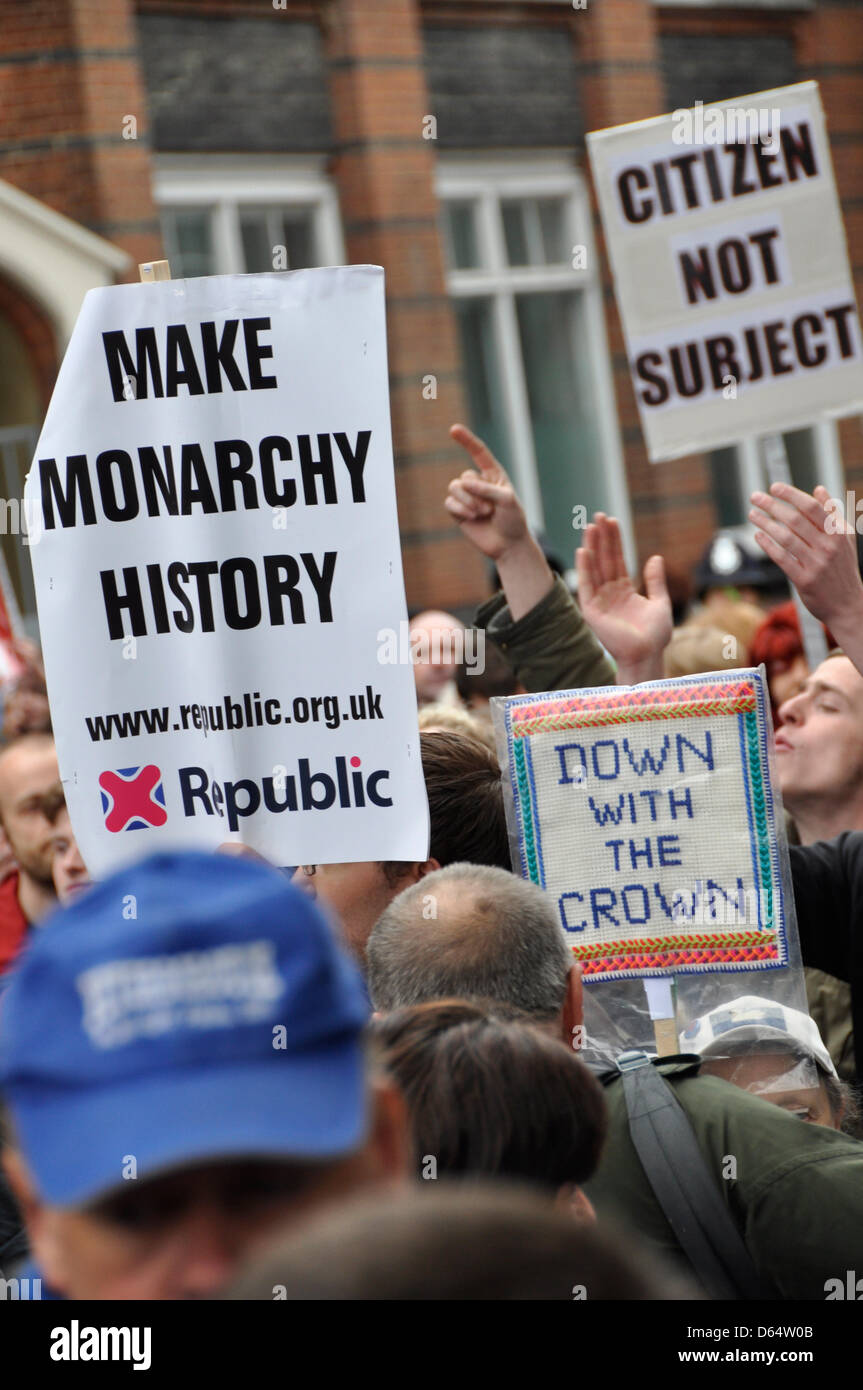 Anti monarchy hi-res stock photography and images - Alamy