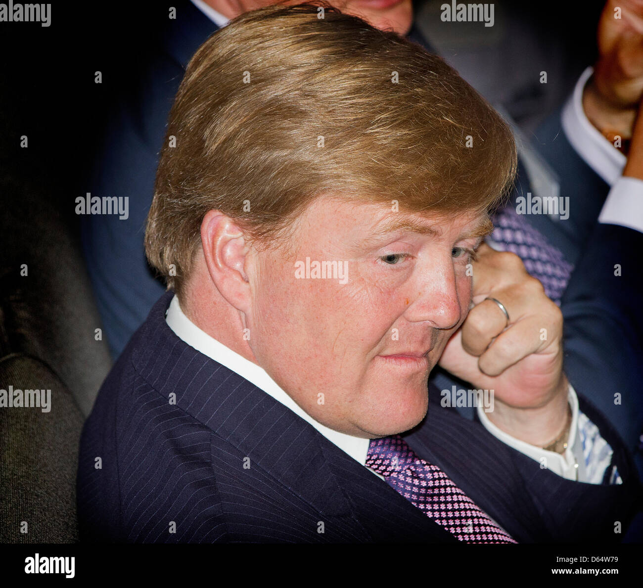 Prince Willem-Alexander of The Netherlands attends the scholarship ...