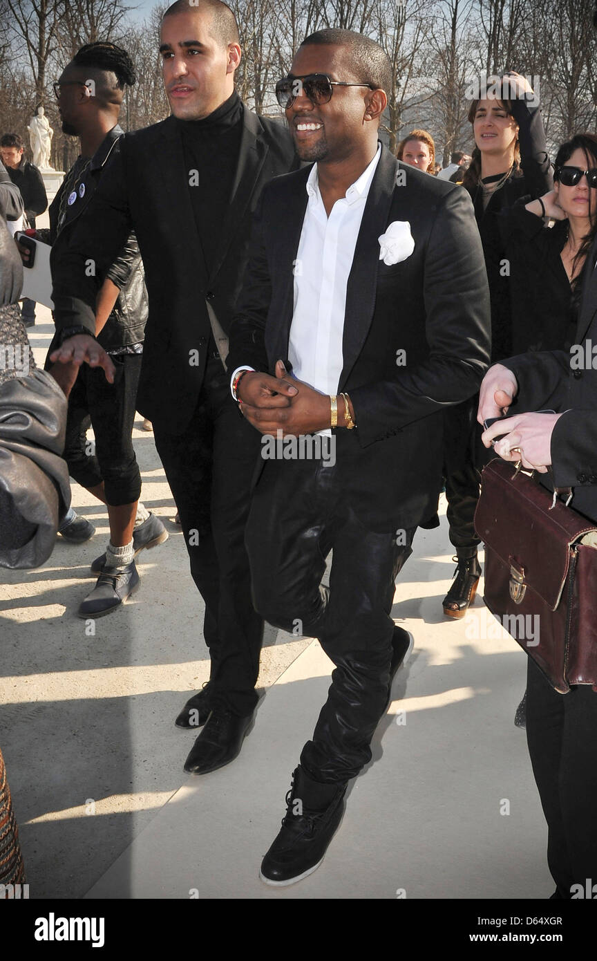 Kanye West Paris Fashion Week Ready To Wear Fall/Winter 2011 - Chanel ...