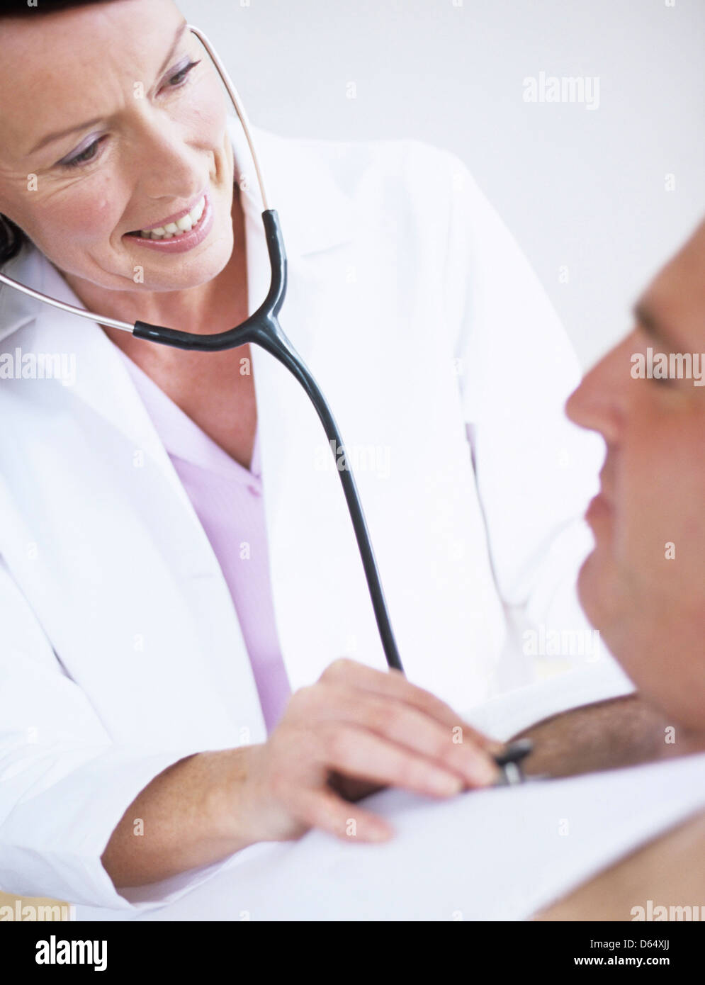 Physical examination patient interaction hi-res stock photography and ...