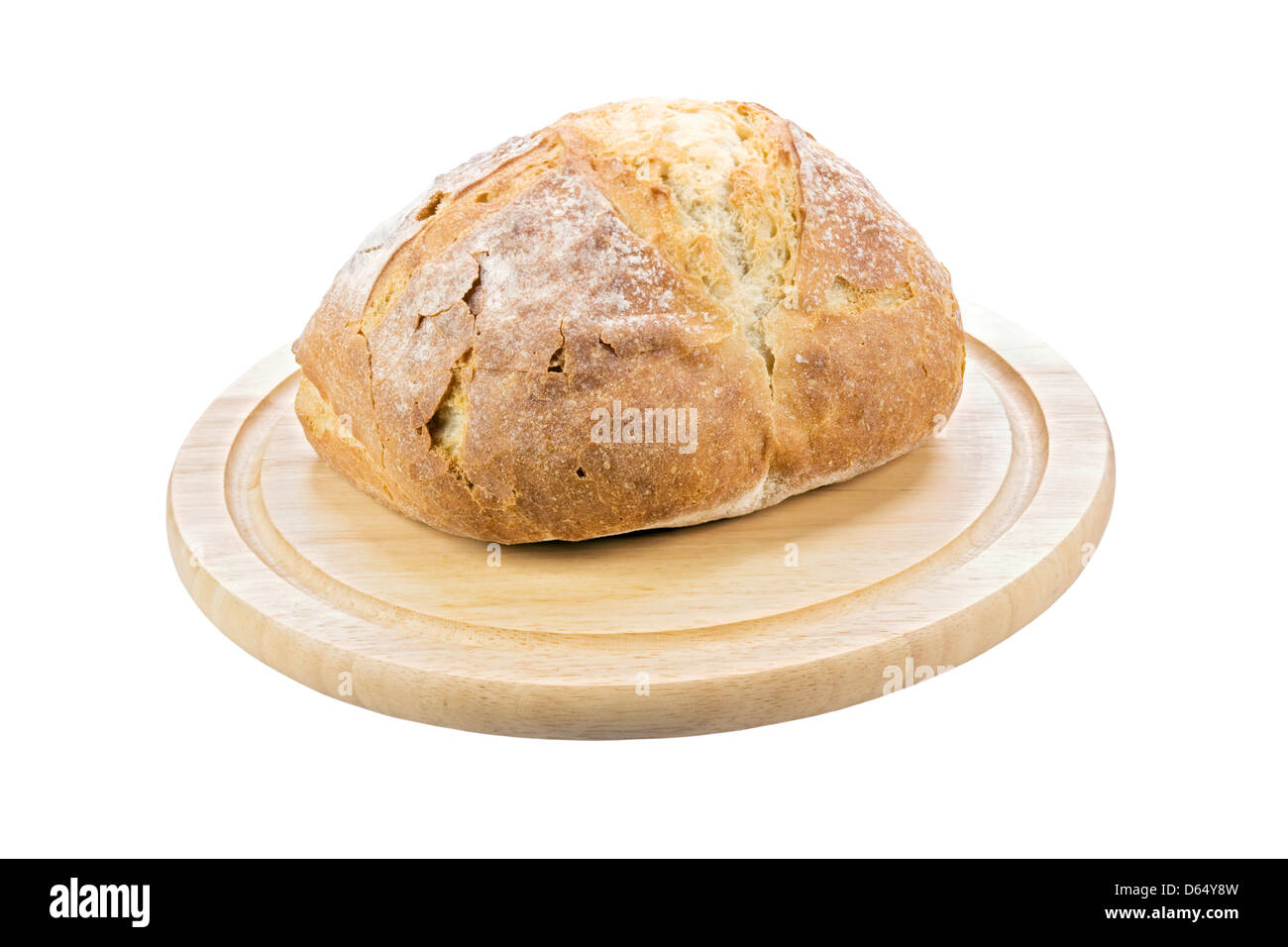 White artisan bread Stock Photo - Alamy
