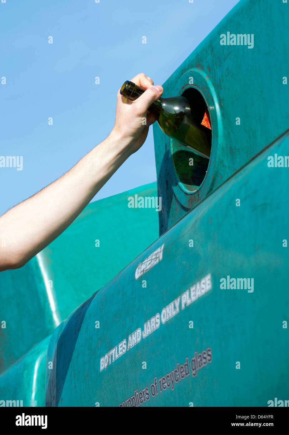 Glass recycling hi-res stock photography and images - Alamy