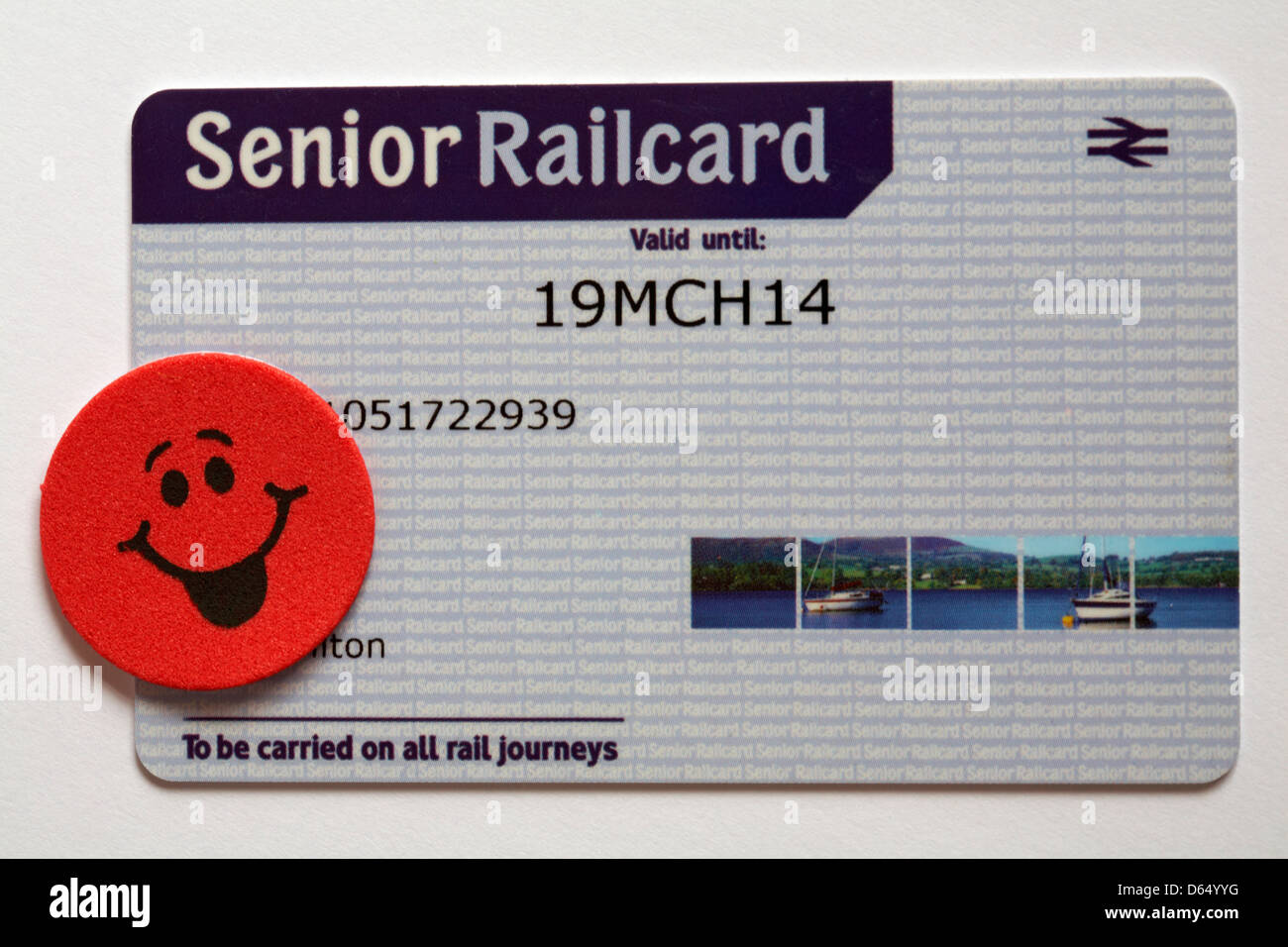 Senior railcard train hi-res stock photography and images - Alamy