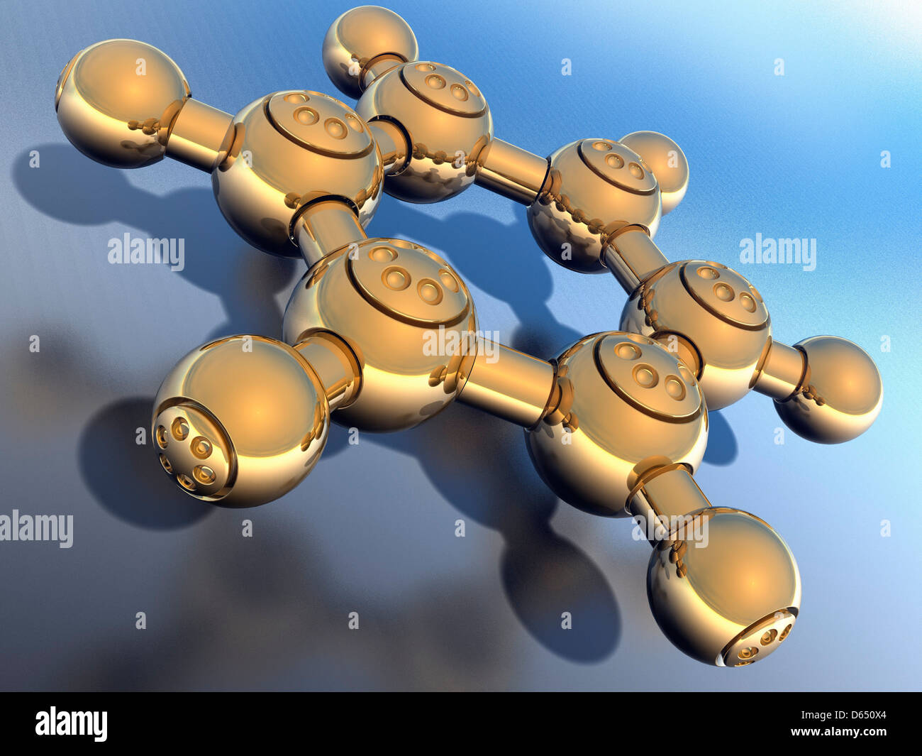 Structure of benzene hi-res stock photography and images - Alamy