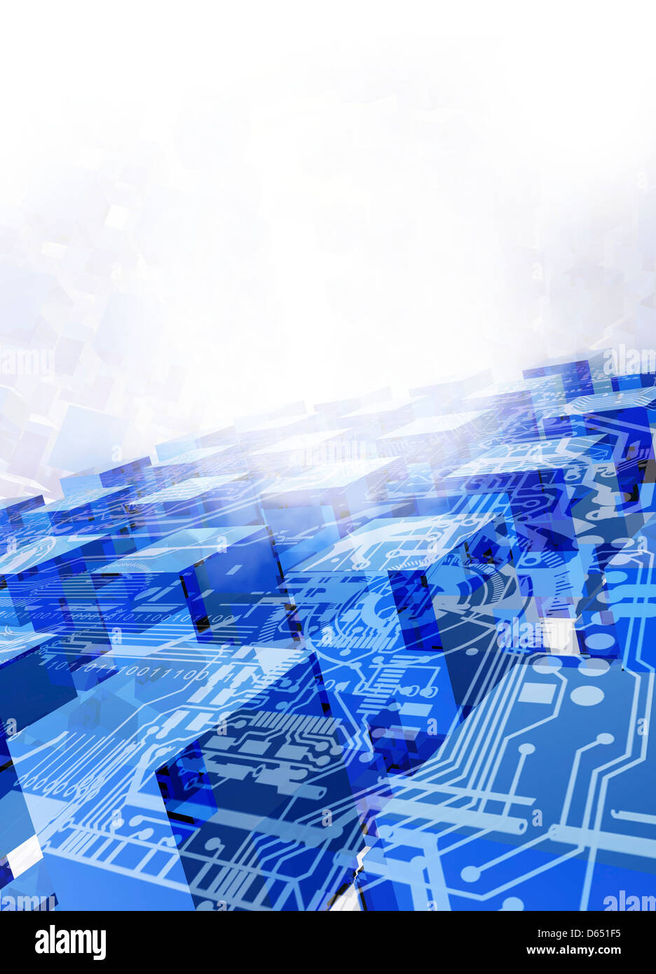 Cloud computing, conceptual artwork Stock Photo - Alamy