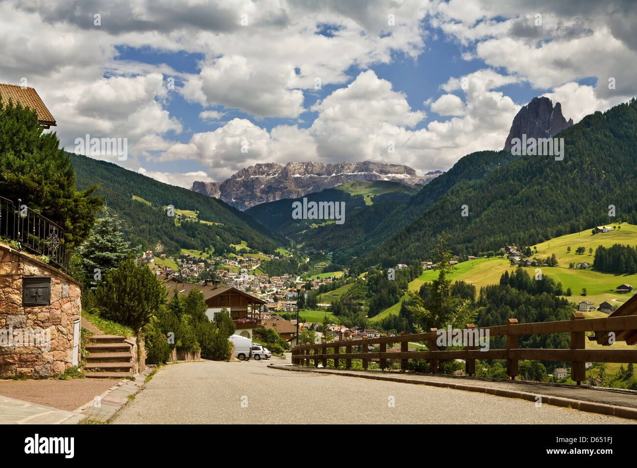 Ortisei mountain hi-res stock photography and images - Alamy