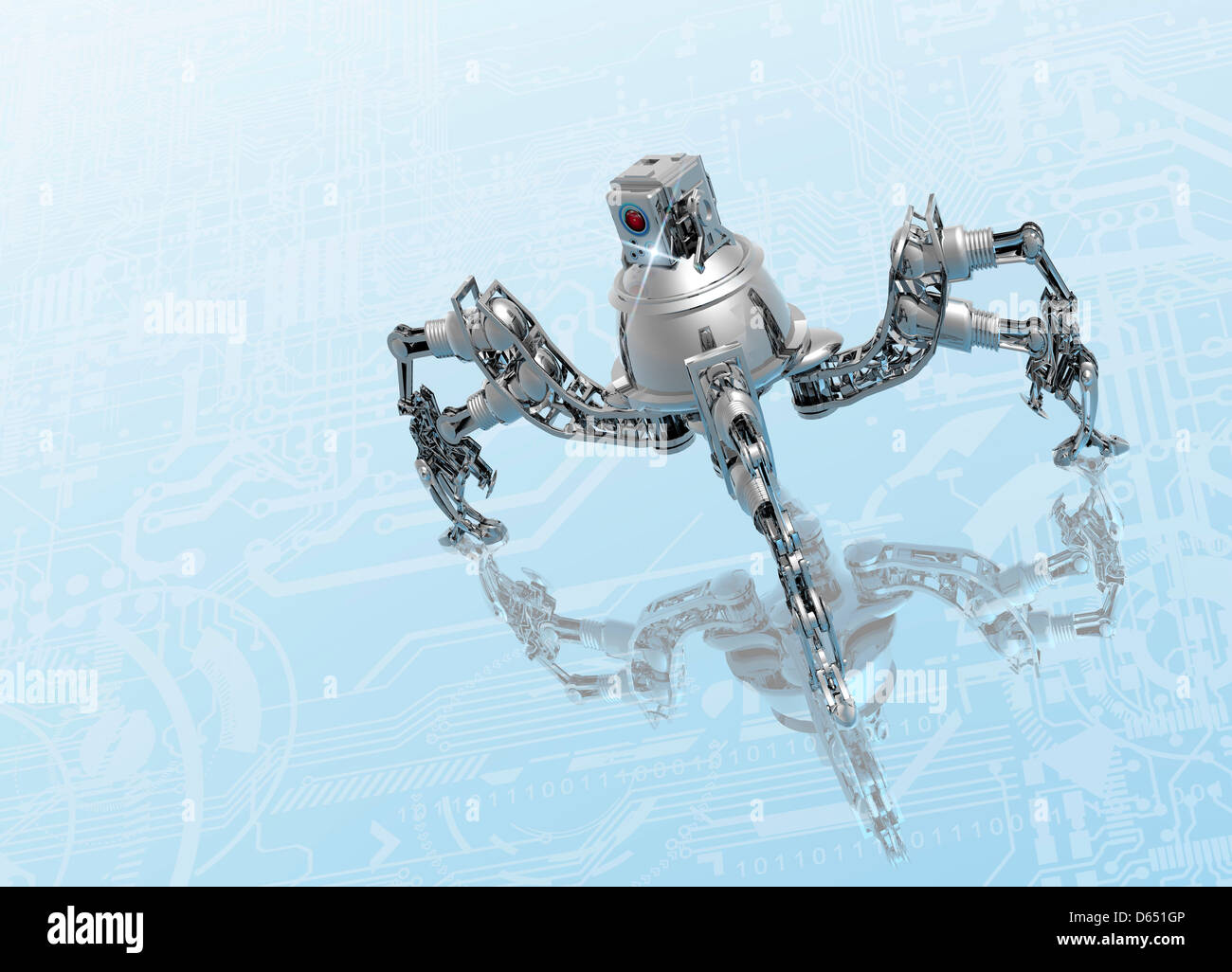 Microrobot, conceptual artwork Stock Photo - Alamy