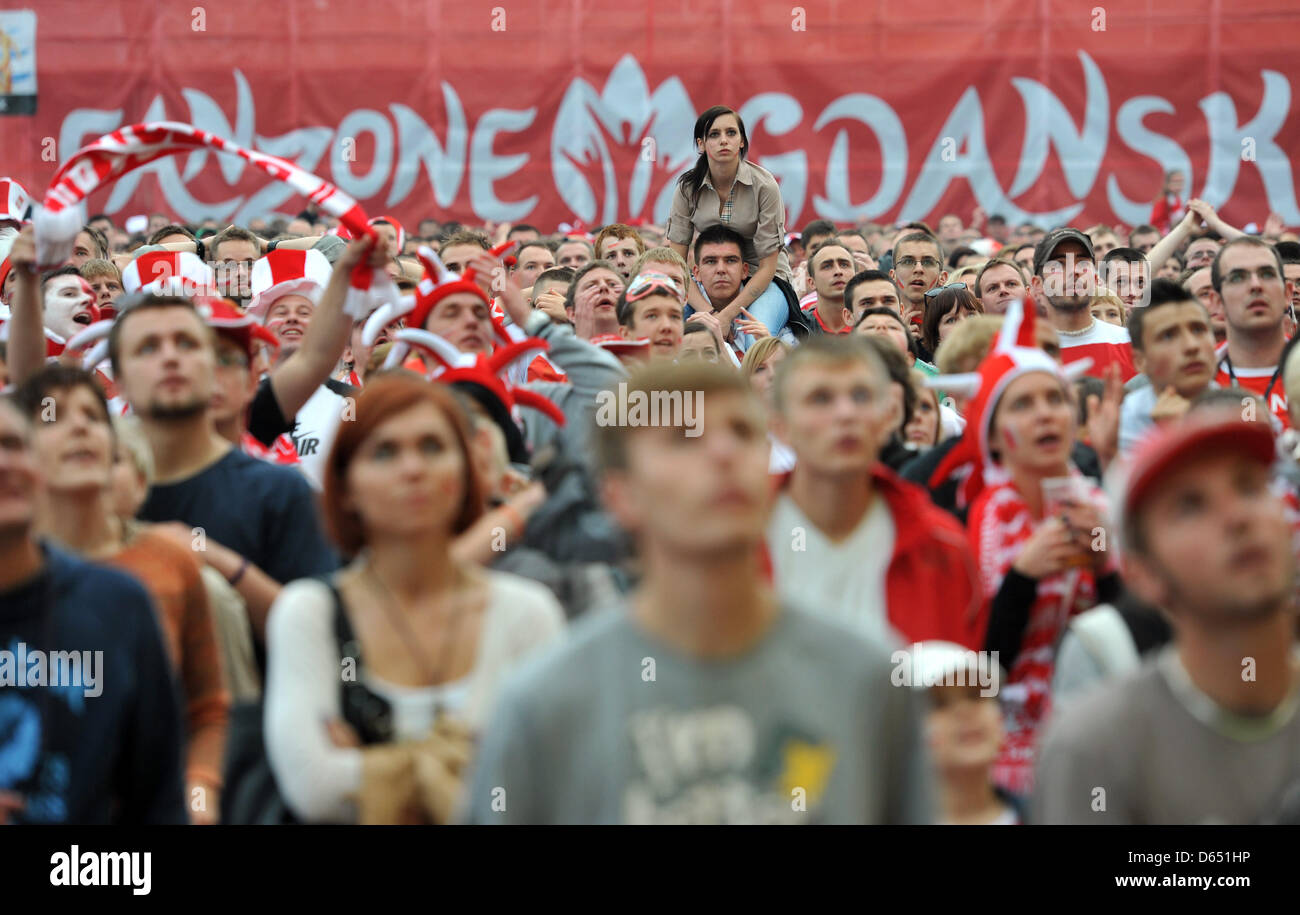 Polish football fan hi-res stock photography and images - Alamy