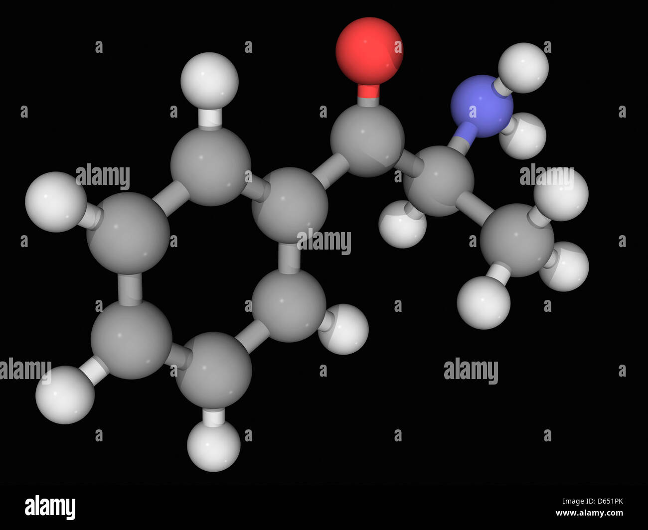 Cathinone drug molecule Stock Photo - Alamy