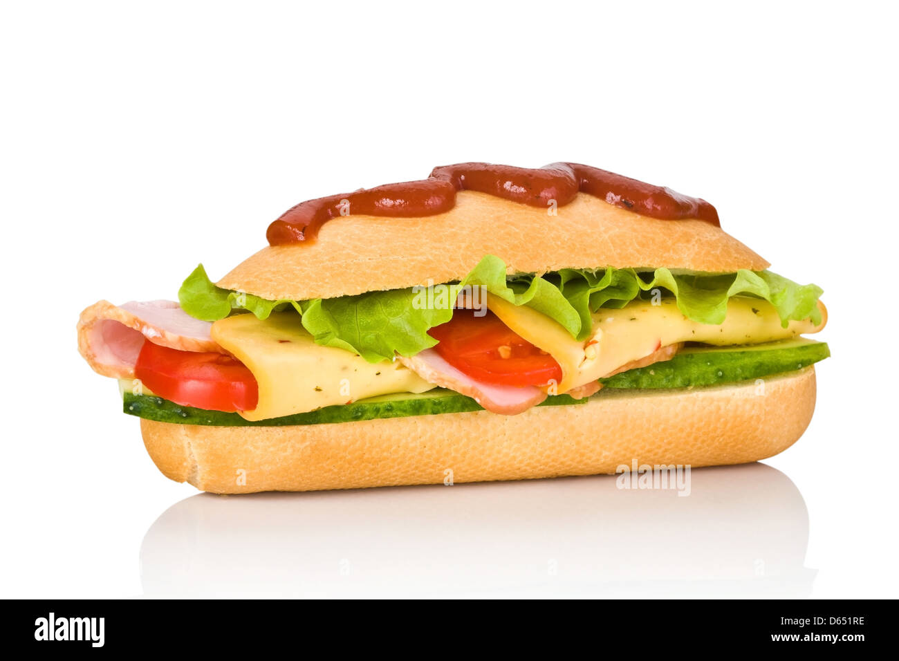 Submarine bun hi-res stock photography and images - Alamy