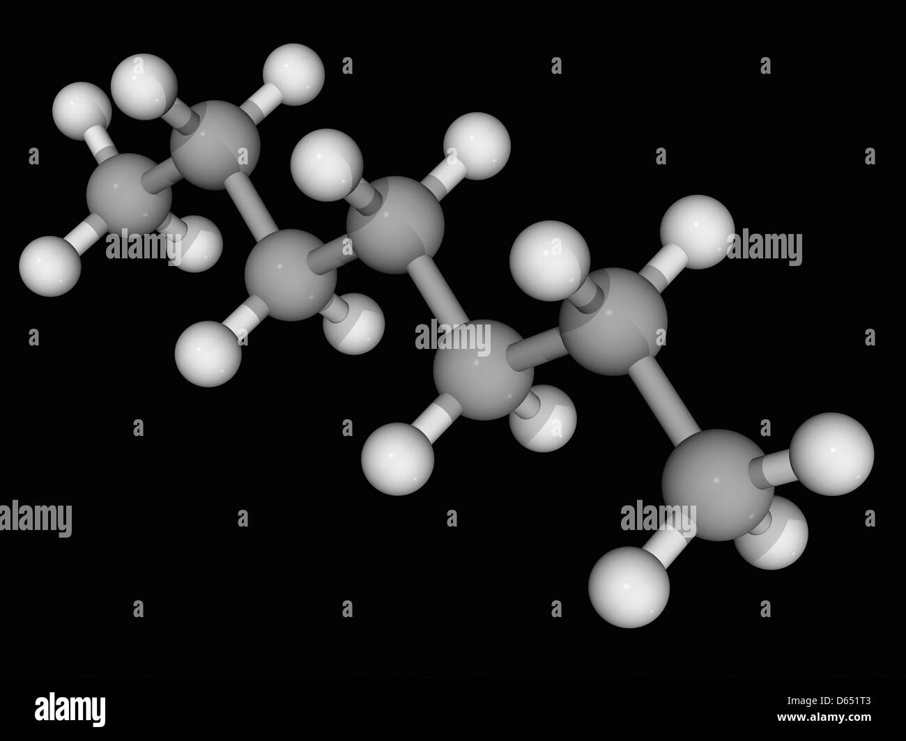 Structural Formula Of Heptane