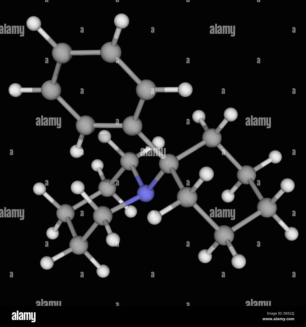 PCP drug molecule Stock Photo - Alamy