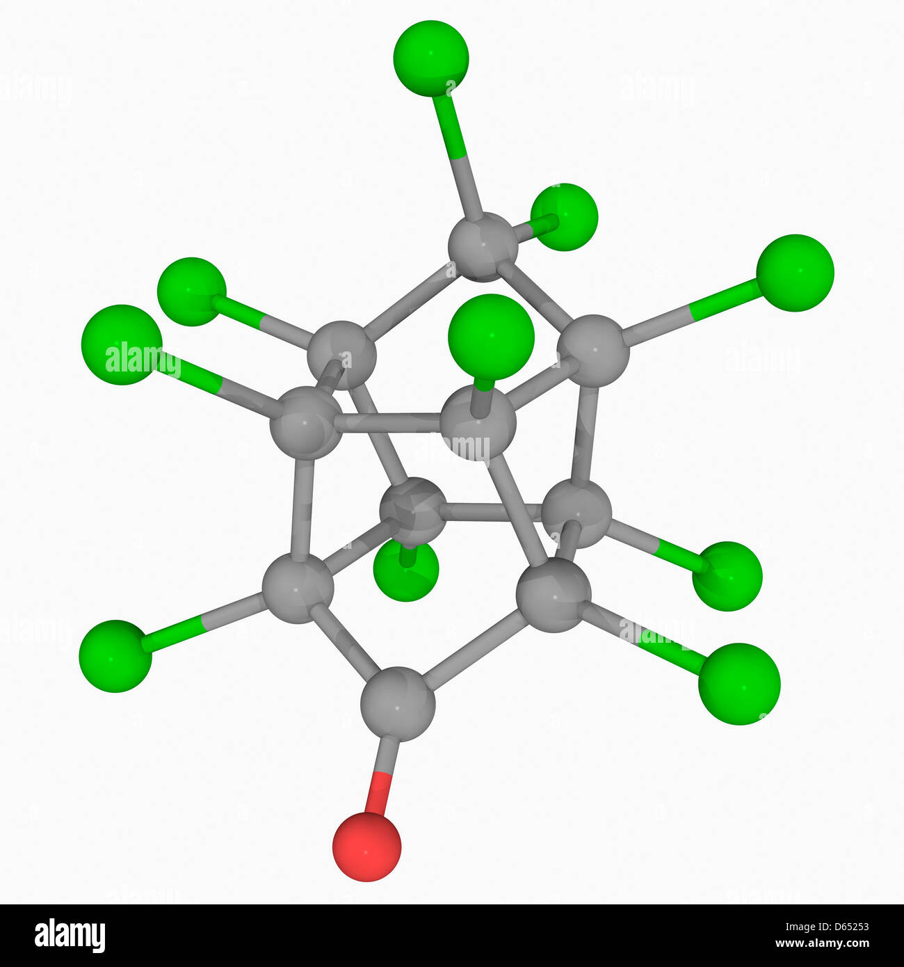 Chlordecone molecule hi-res stock photography and images - Alamy