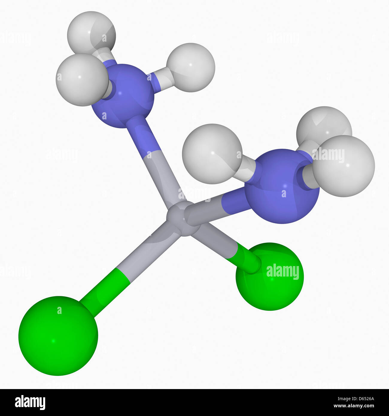 Cisplatin drug molecule Stock Photo - Alamy