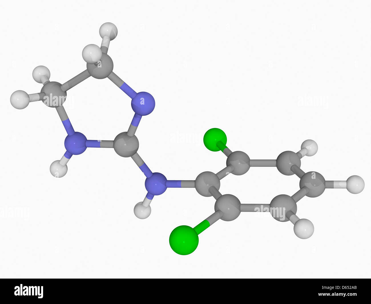 Clonidine drug molecule hi-res stock photography and images - Alamy