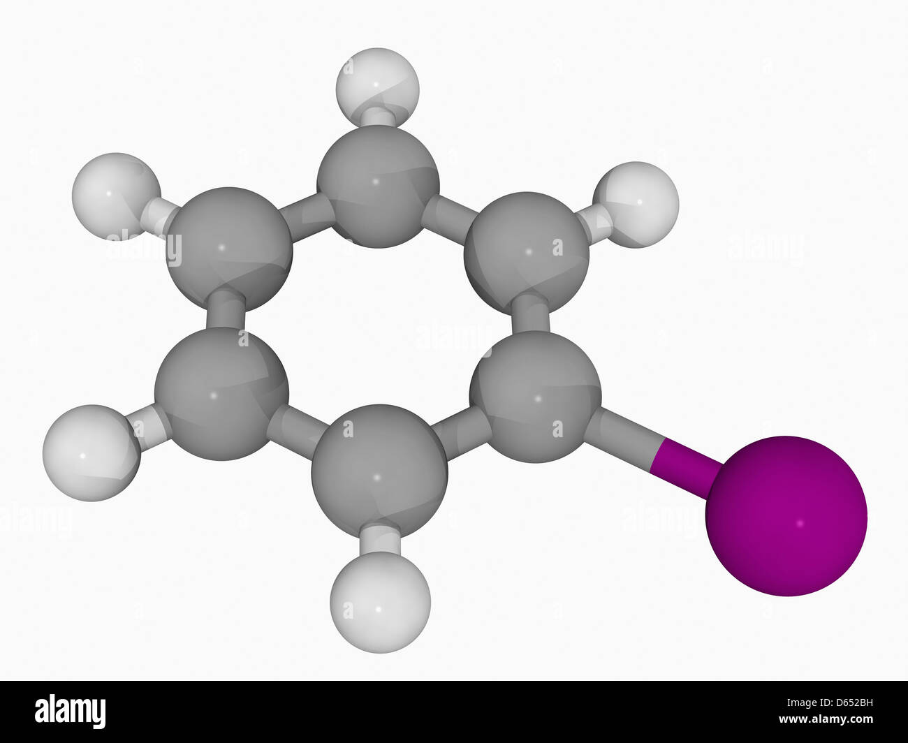 Iodobenzene molecular hi-res stock photography and images - Alamy