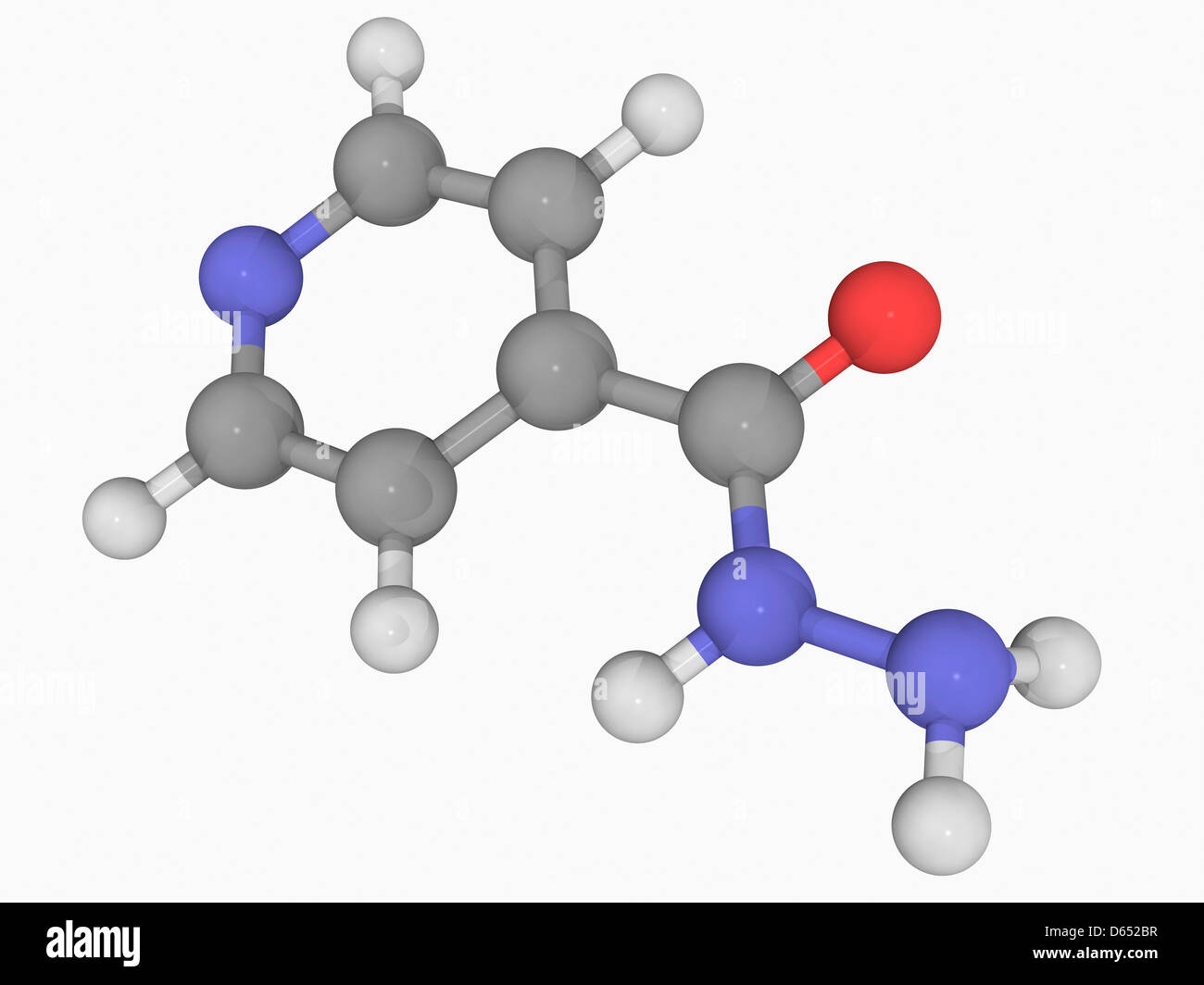 Isoniazid drug molecule hi-res stock photography and images - Alamy