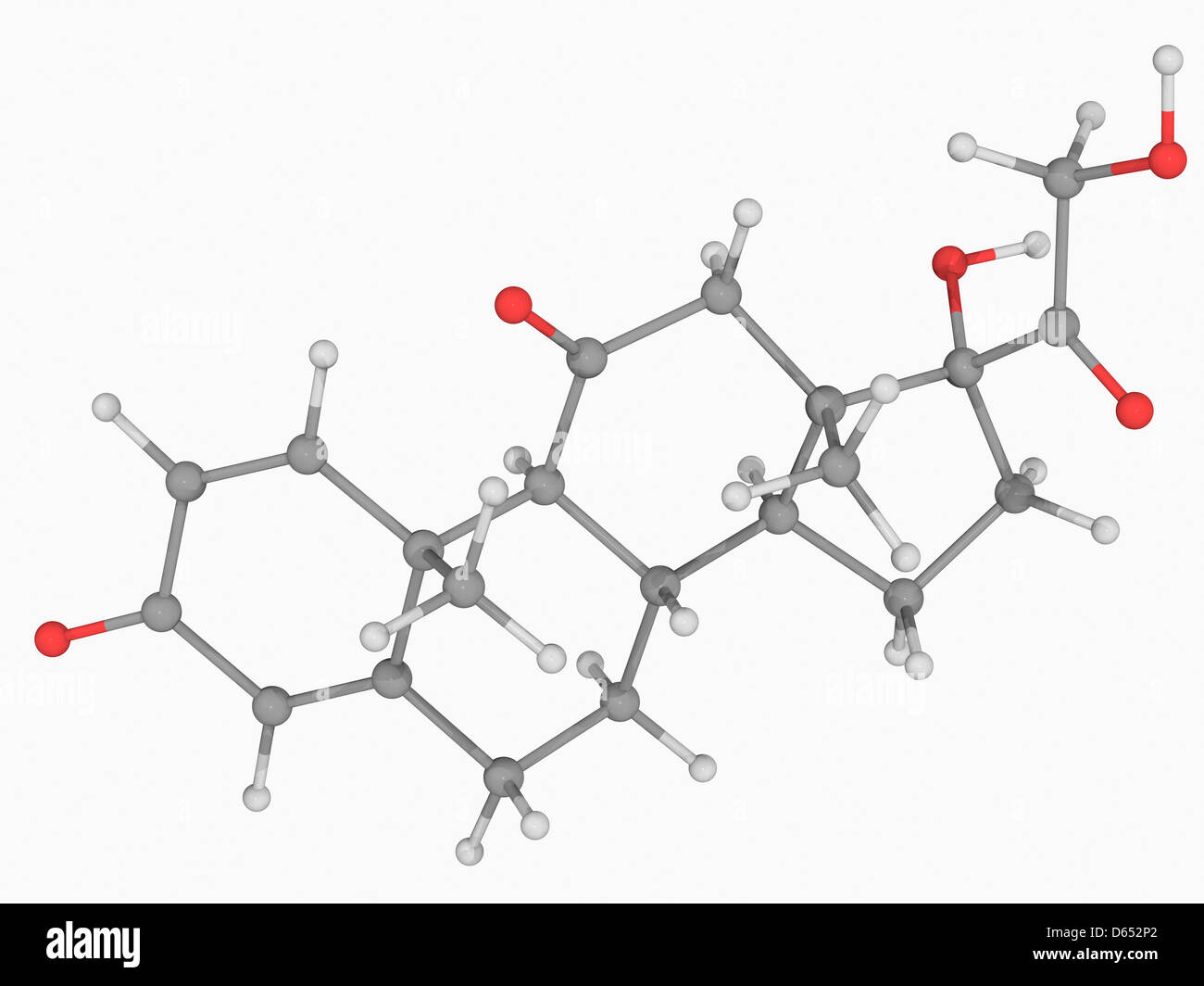 Prednisone molecular hi-res stock photography and images - Alamy
