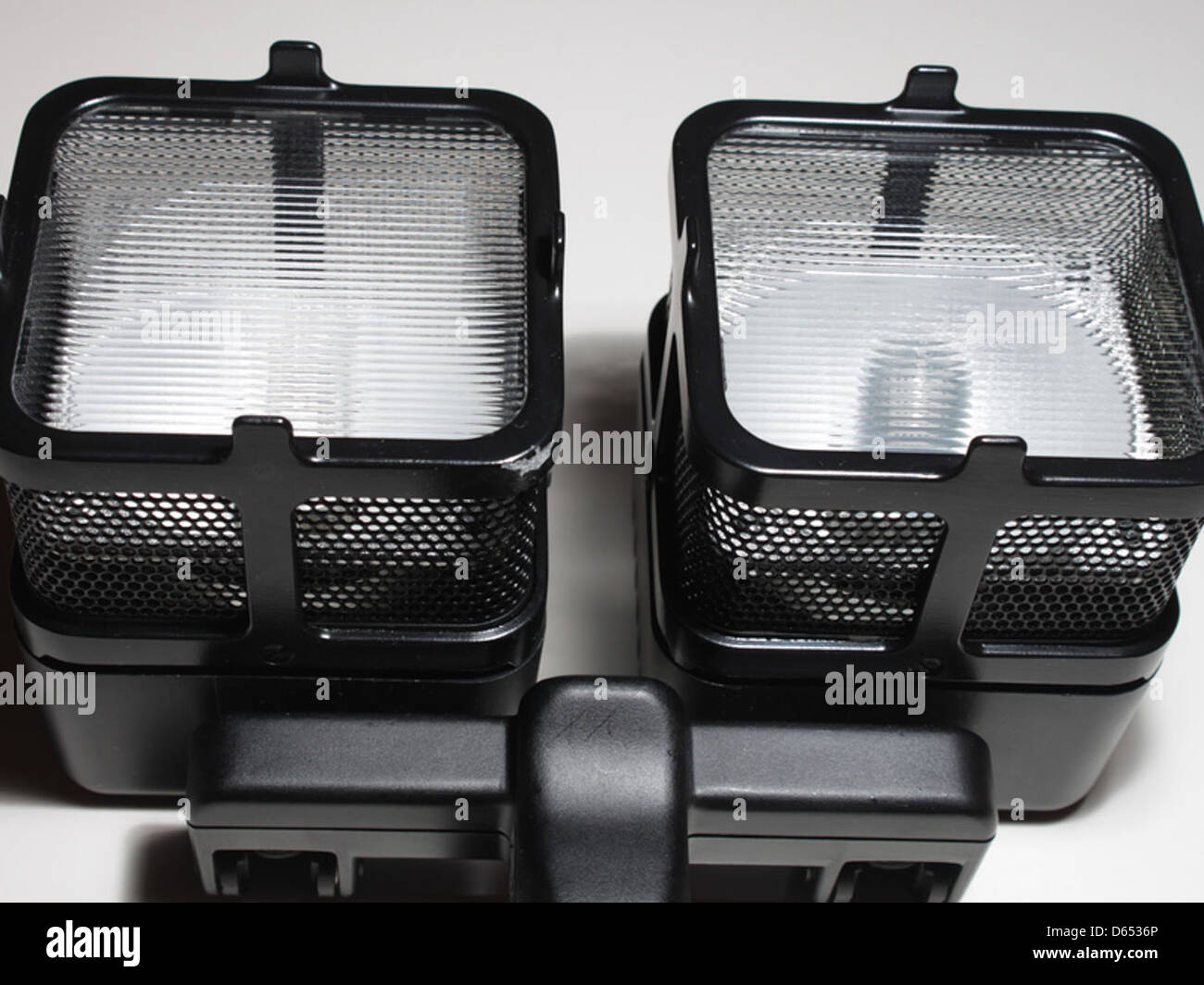This image features two 1000W halogen lamps used for film and ...