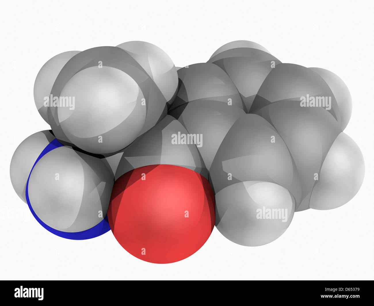 Cathinone drug molecule Stock Photo - Alamy