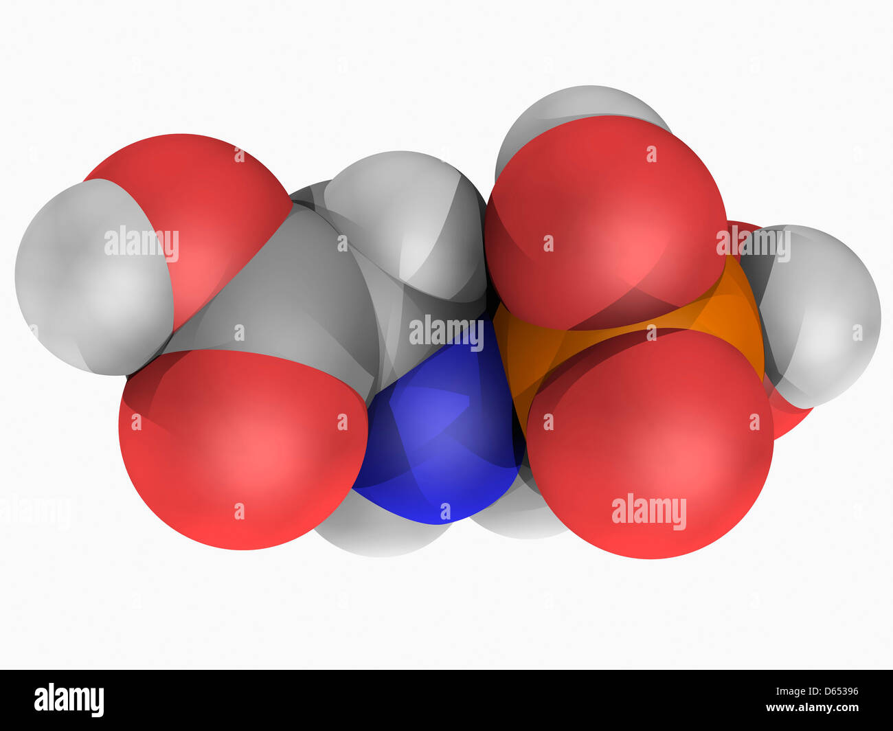 Glyphosate herbicide molecule Stock Photo - Alamy