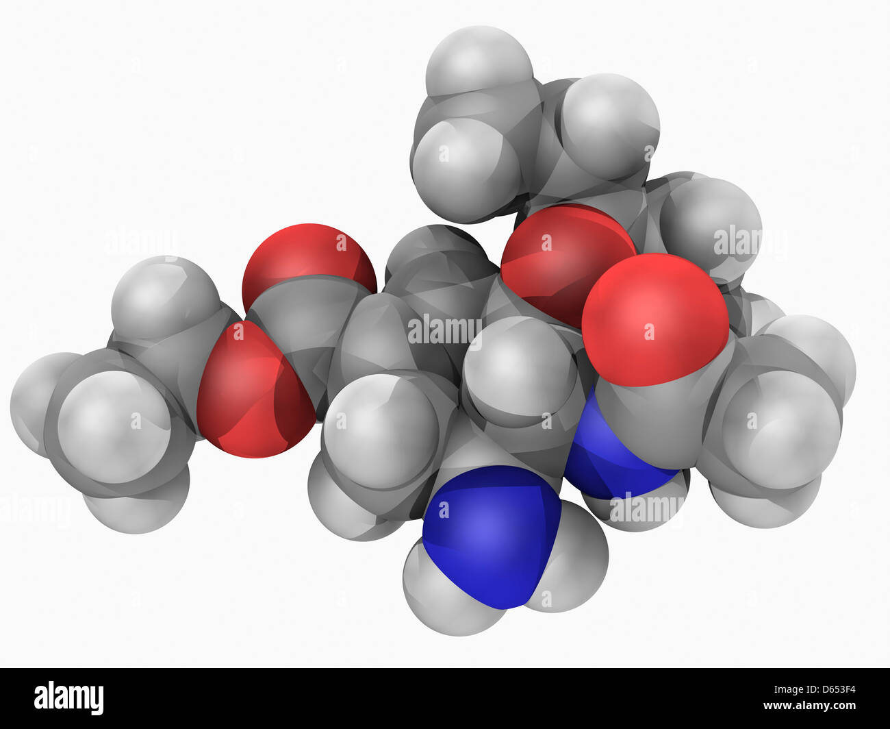 Oseltamivir molecule hi-res stock photography and images - Alamy
