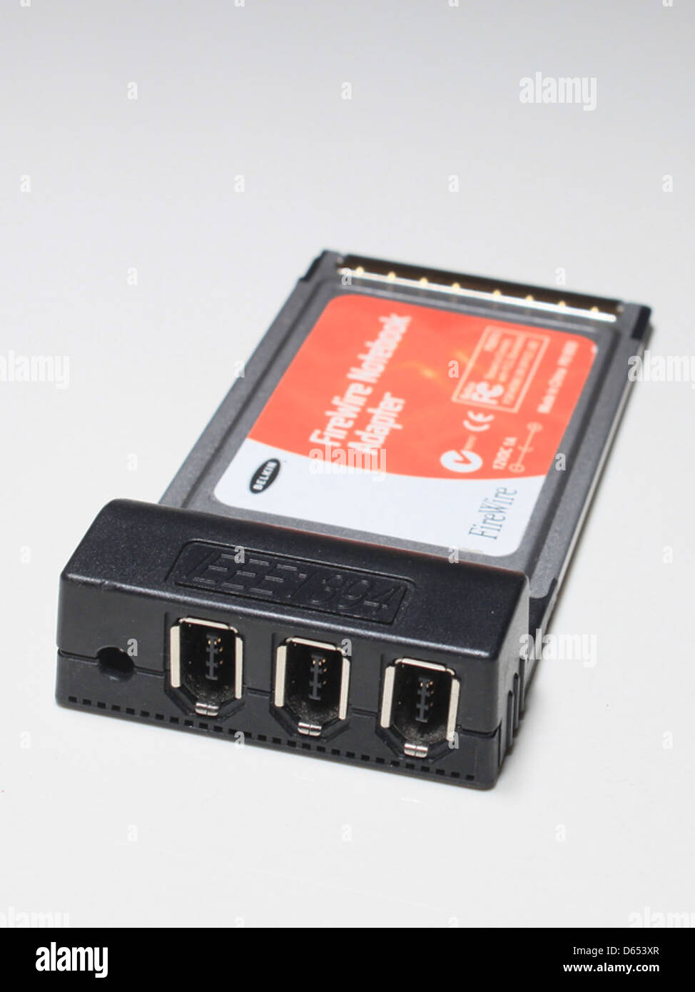 An image of a FireWire notebook adapter, specifically the IEEE 1394 ...