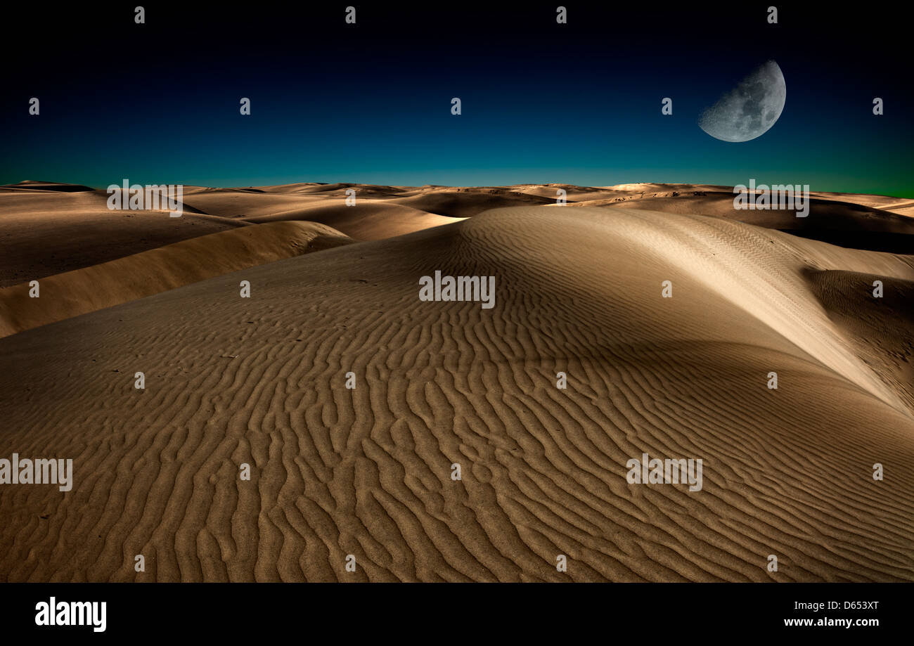 Seif dunes hi-res stock photography and images - Alamy