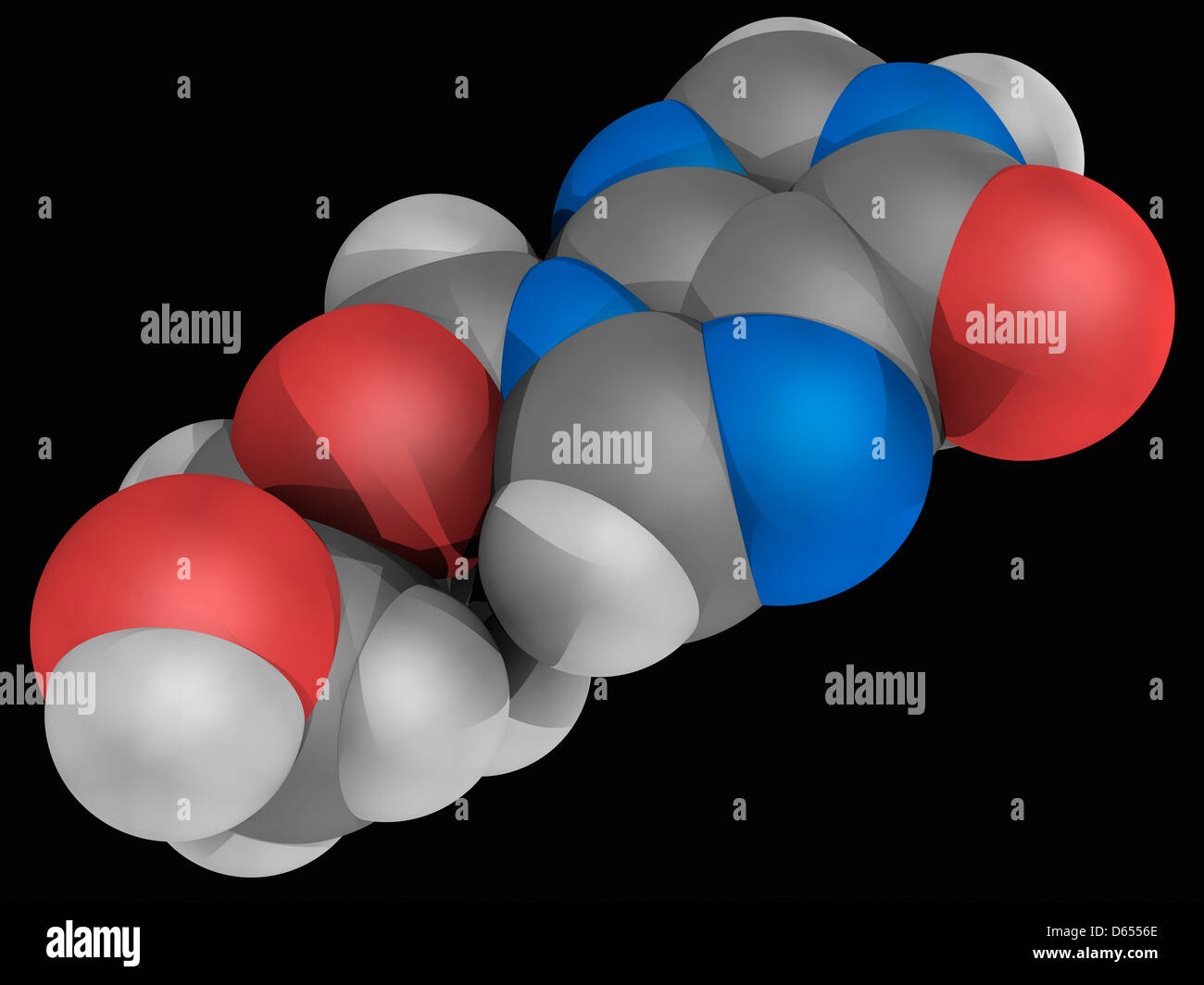Didanosine drug molecule Stock Photo - Alamy