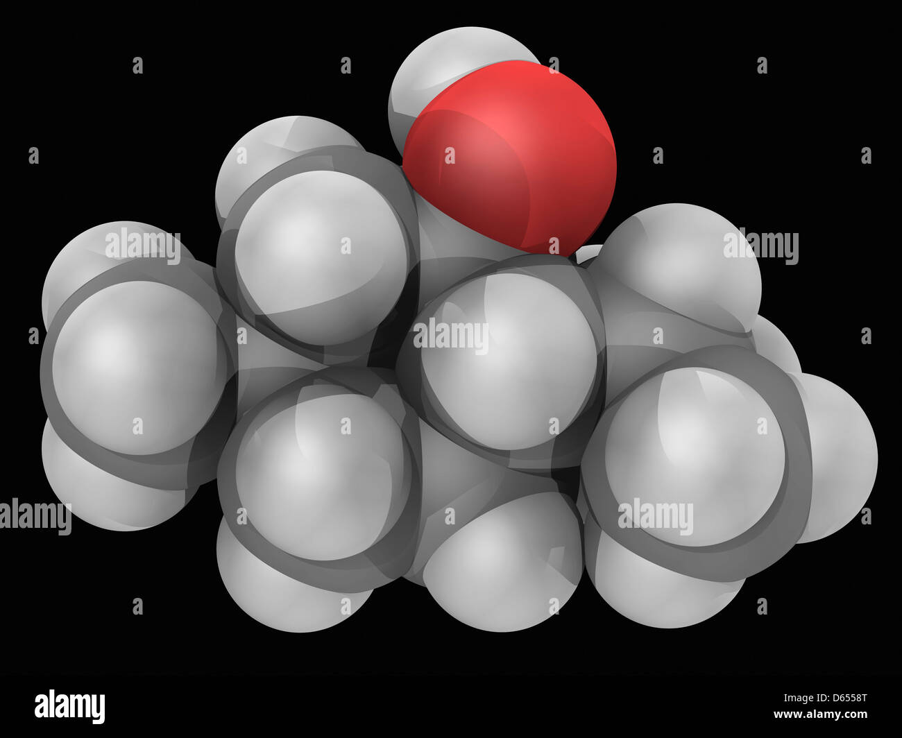 Menthol molecular hi-res stock photography and images - Alamy