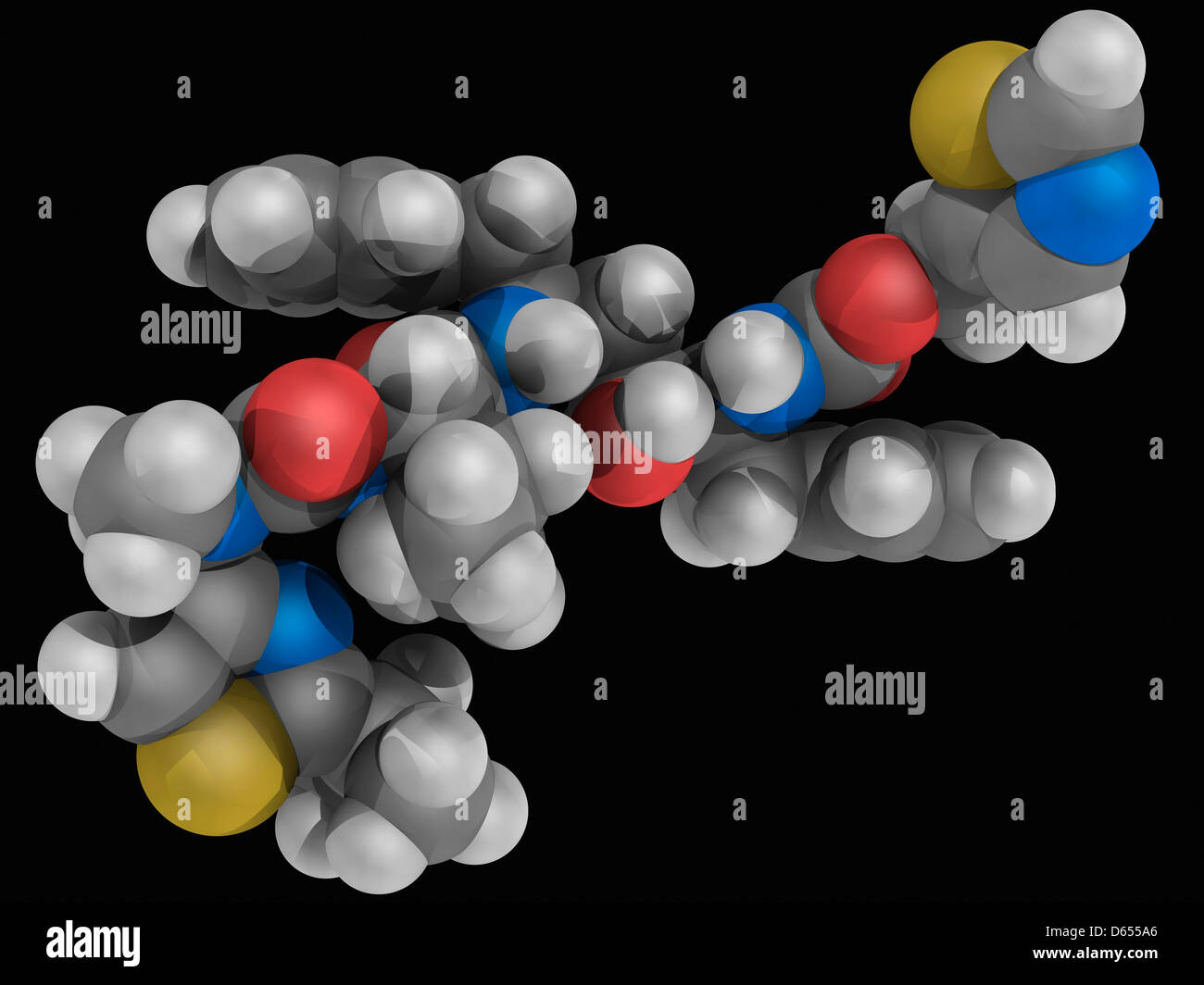 Ritonavir molecular hi-res stock photography and images - Alamy